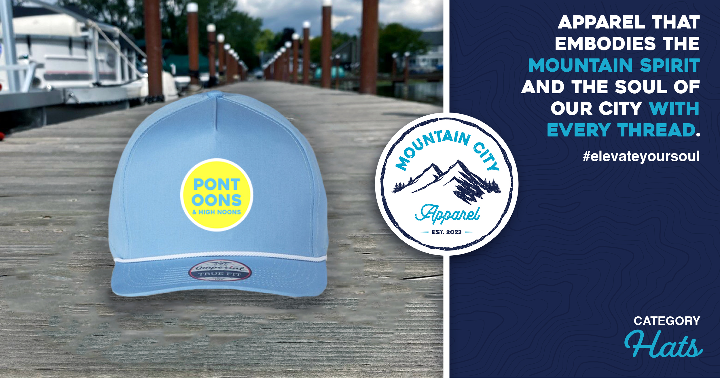 The Tooner Hat – Pontoons & High Noons Hat | Mountain City Apparel